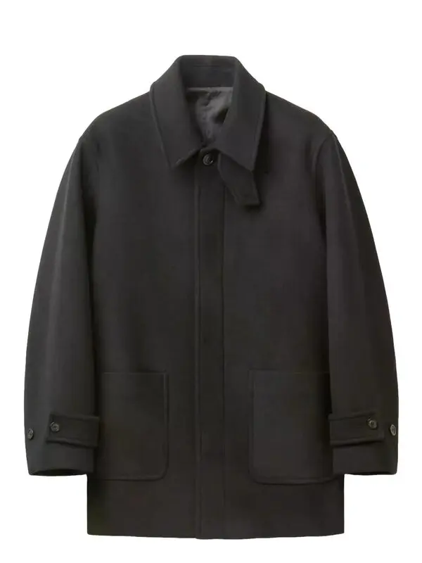 COOR Patch-pockets Coat - Black