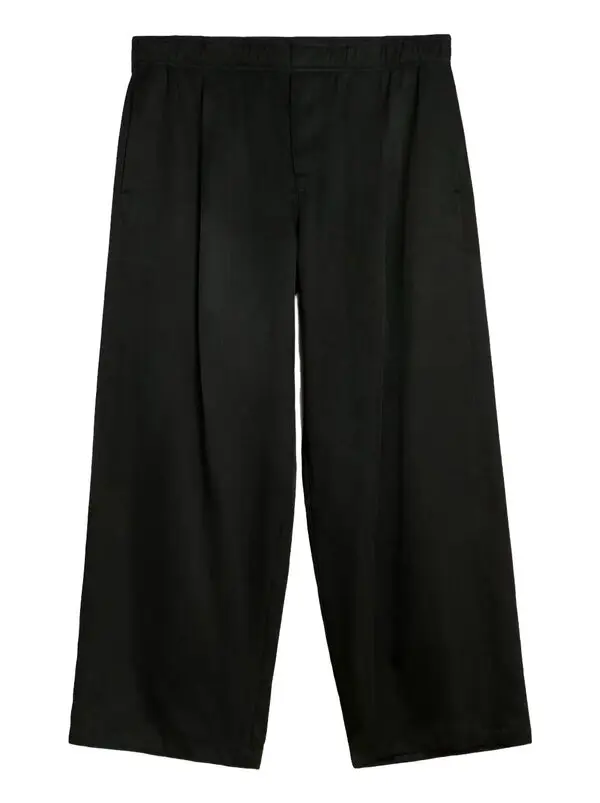 Our Legacy Elasticated Twill Leisure Trouser - Black