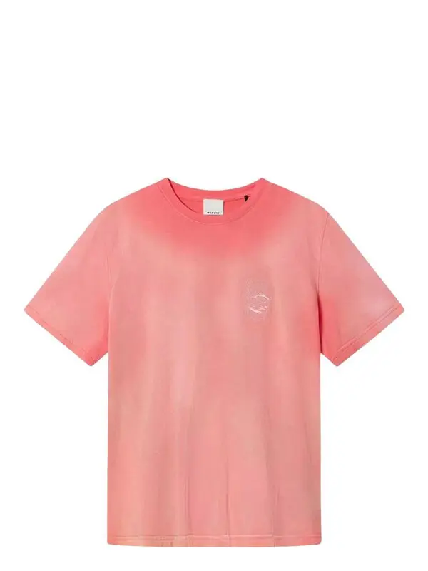 MARANT Honore Logo-detail T-shirt - Pink