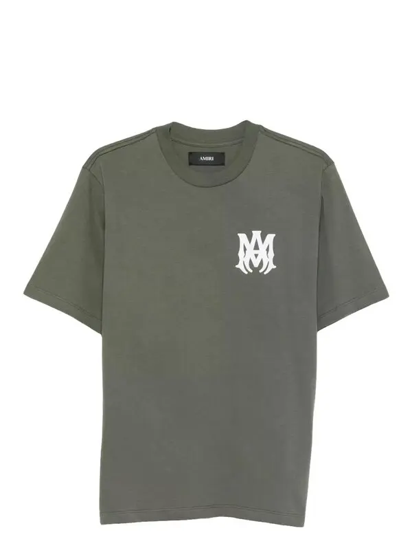 Amiri Ma Core Logo-detail T-shirt - Green