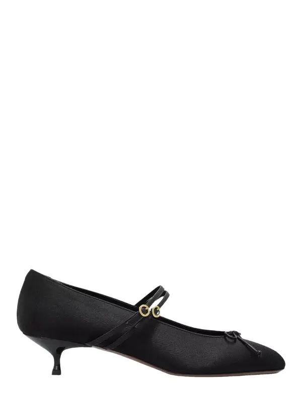 NEOUS 45mm Pha Bow-detail Pumps - Black