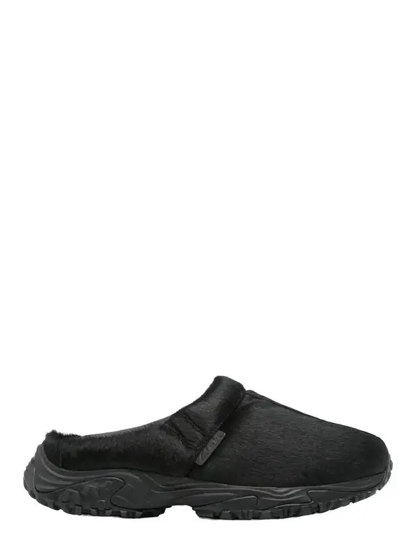 Clarks Leather Clogs - Black