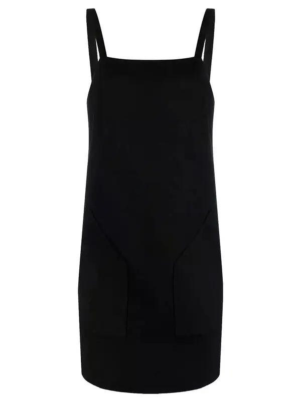 Max Mara Sleeveless Knitted Mini Dress - Black