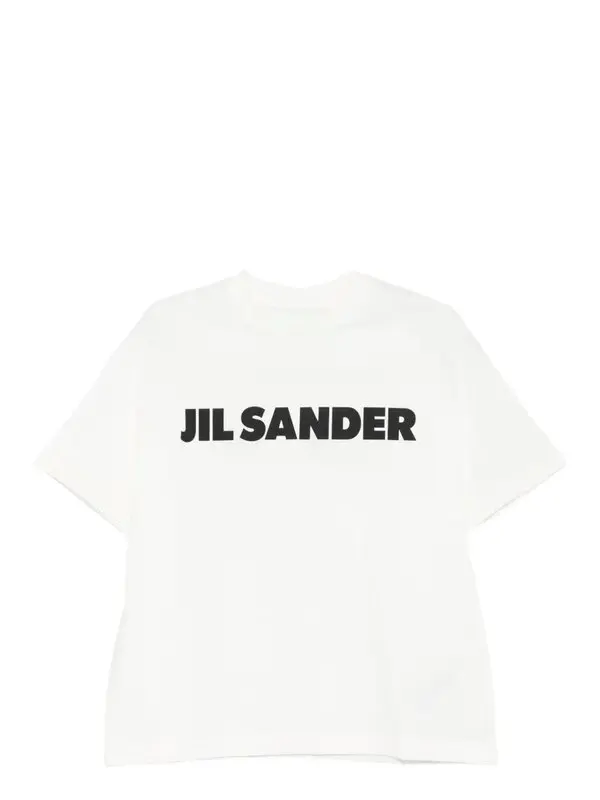 JIL SANDER Logo Crew-neck T-shirt - White