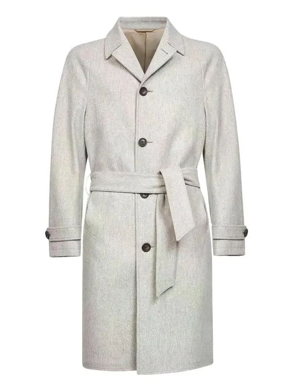 D4.0 Belted Coat - Neutrals