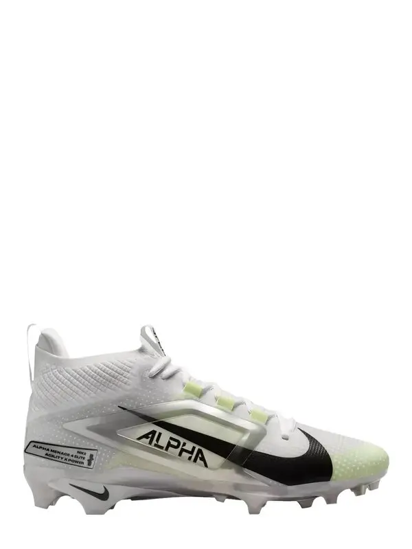 Nike Alpha Menace 4 Elite Logo-print Sneakers - White