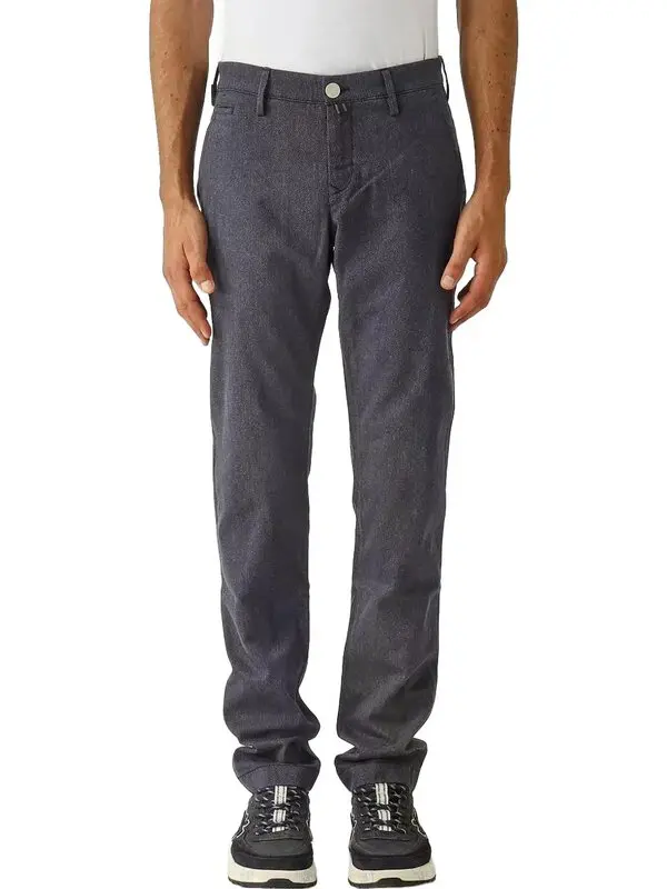 Jacob Cohen Cotton Trousers - Blue