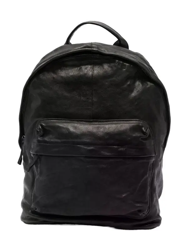 SOMMET Zipped Pocket Backpack - Black