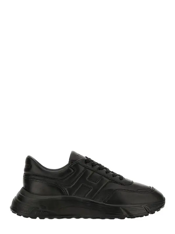 Hogan Hyperlight Logo-detail Sneakers - Black
