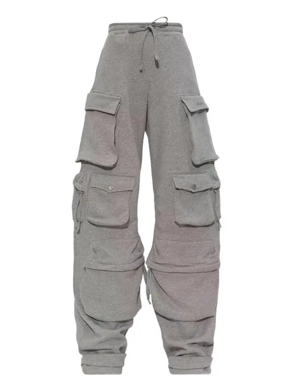 Attico Cargo-pockets Trousers - Grey