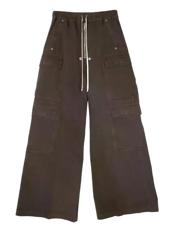Rick Owens Double Jumbo Belas Cargo Pants - Brown