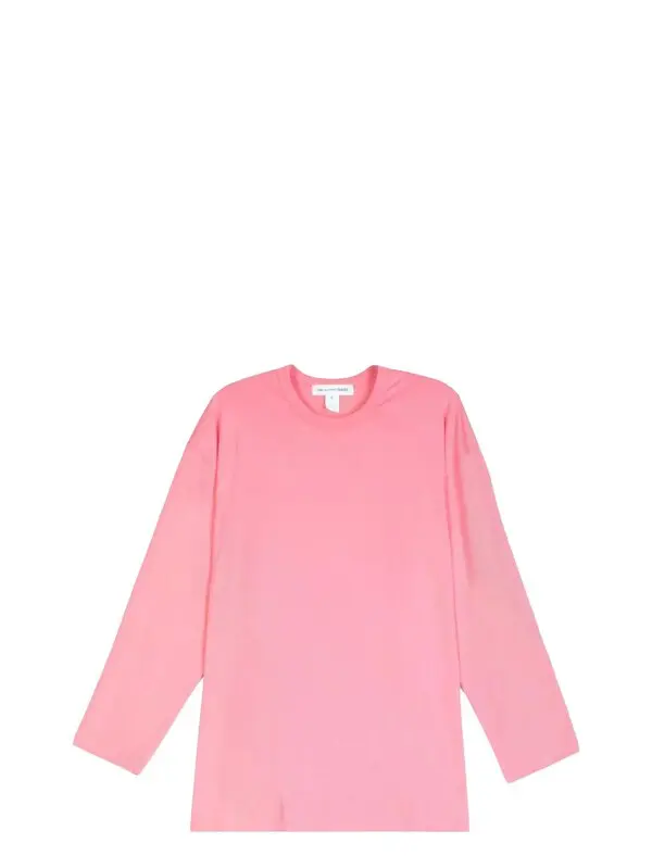Comme Des Garçons Long-sleeve Top - Pink