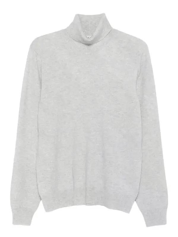 GIUUNO Roll-neck Sweater - Grey