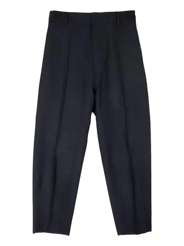 GRIFONI Elastic-waistband Trousers - Blue