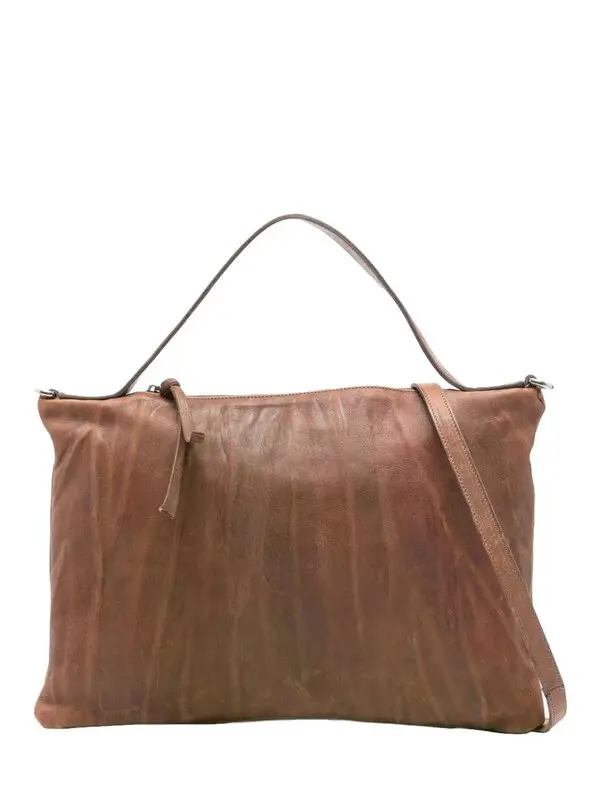 SOMMET Lexis Zip-fastening Tote Bag - Brown