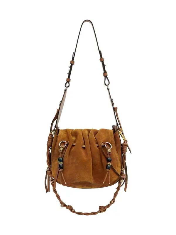 Isabel Marant Braided Bolton Shoulder Bag - Brown