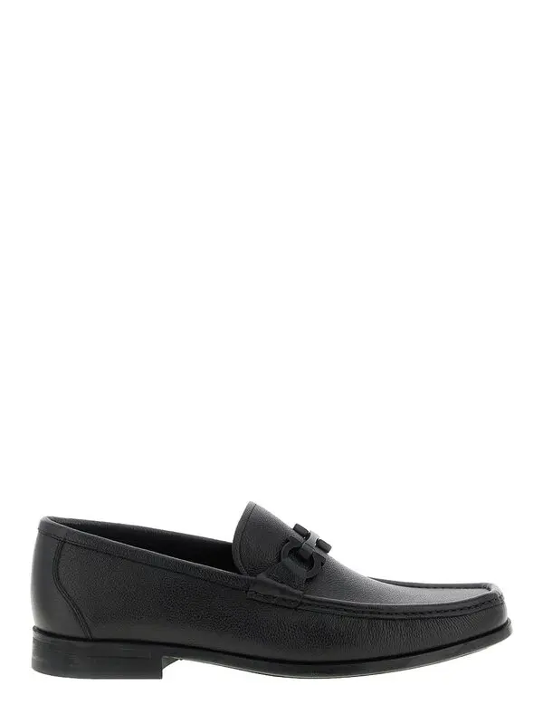FERRAGAMO Grandioso 2 Loafers - Black