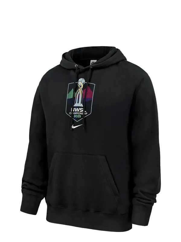Nike Nwsl Championship Club Fleece Pullover Hoodie - Black