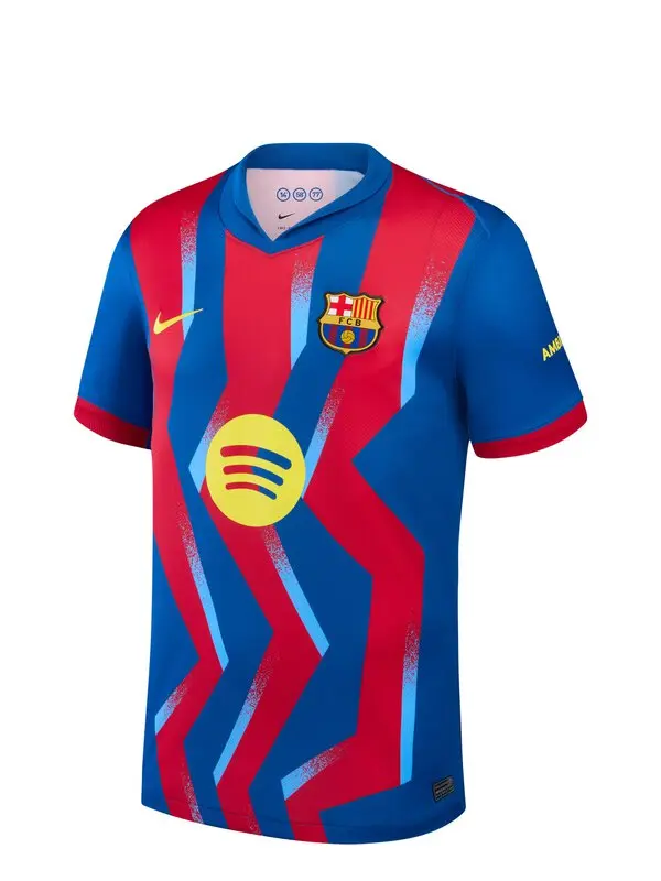 Nike Pedri Barcelona 2025/26 Stadium Fourth Dri-fit Soccer Jersey - Blue