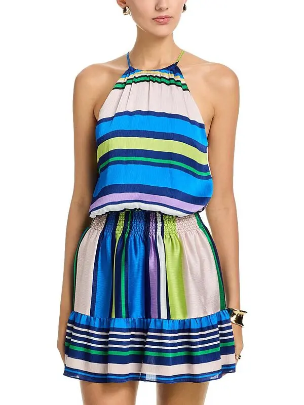 Ramy Brook Bettina Dress - Ultramarine Stripe