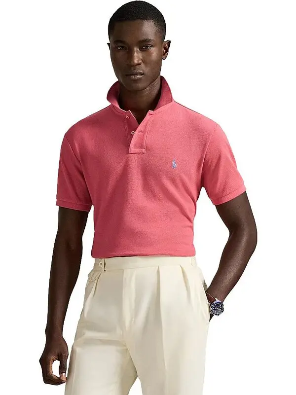 Polo Ralph Lauren The Iconic Mesh Polo Shirt - Red