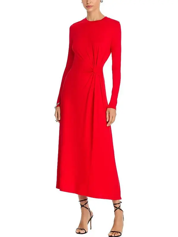 Derek Lam 10 Crosby Avise Jersey Dress - Poppy Red