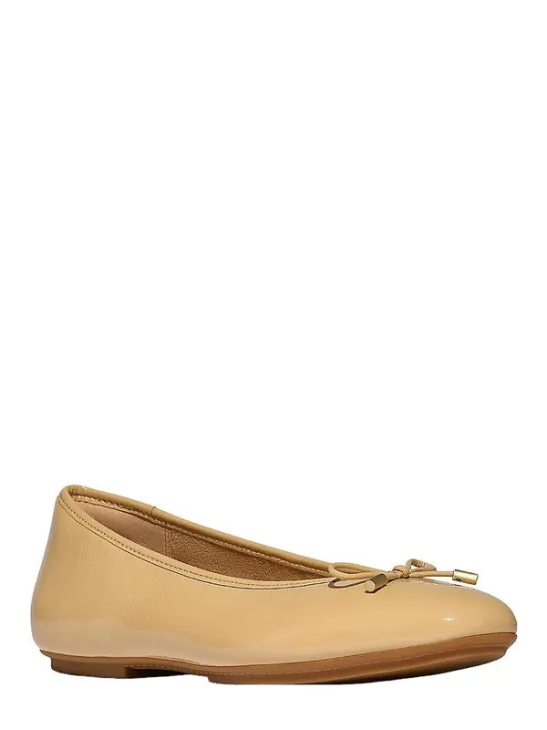 Fitflop Delicato Bow Flats - Cappuccino