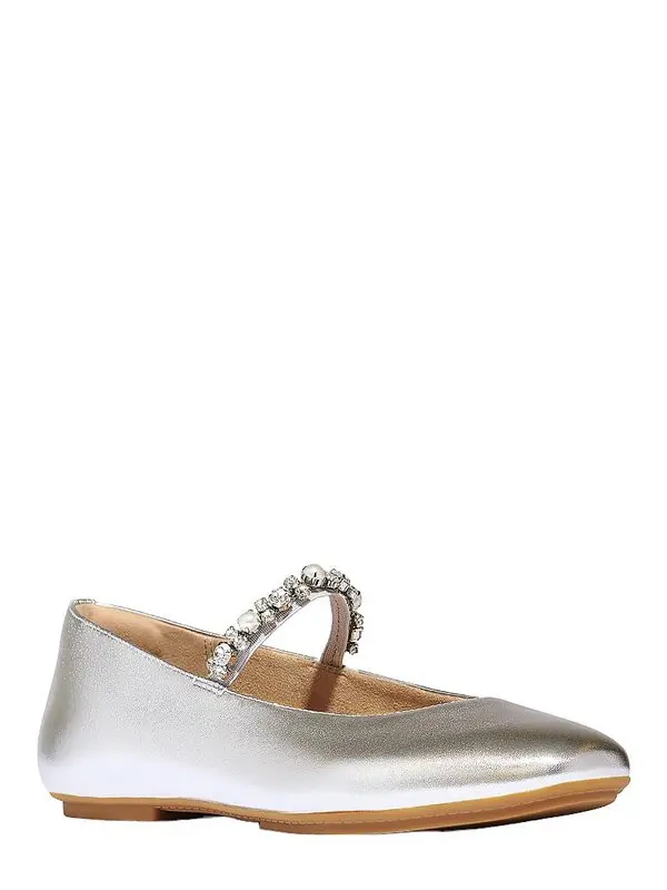 Fitflop Delicato Embellished Flats - Silver