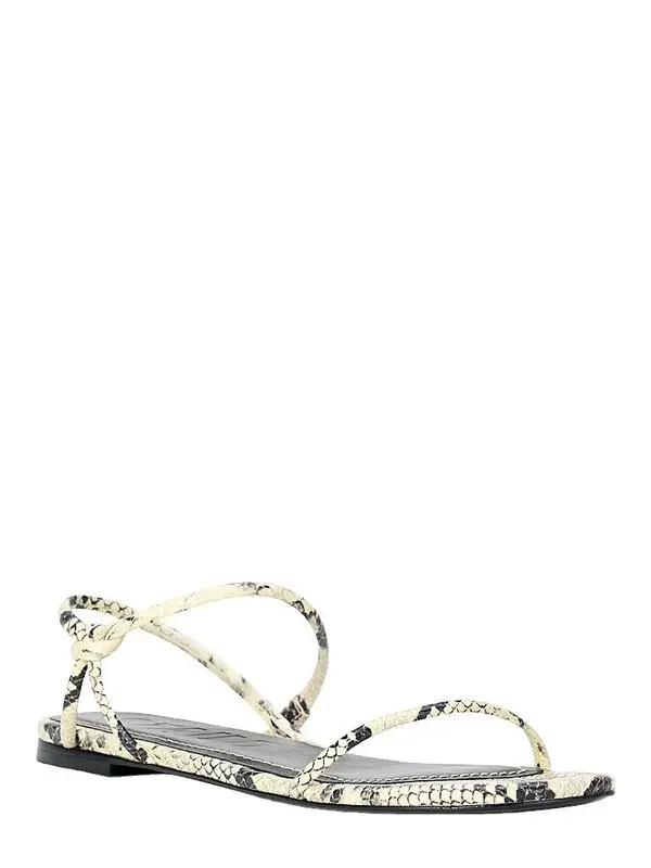 Staud Laurel Sandals - White Snake