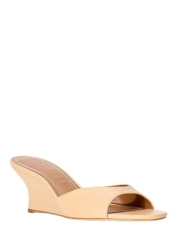 Staud Brigitte Wedge Sandals - Porcini