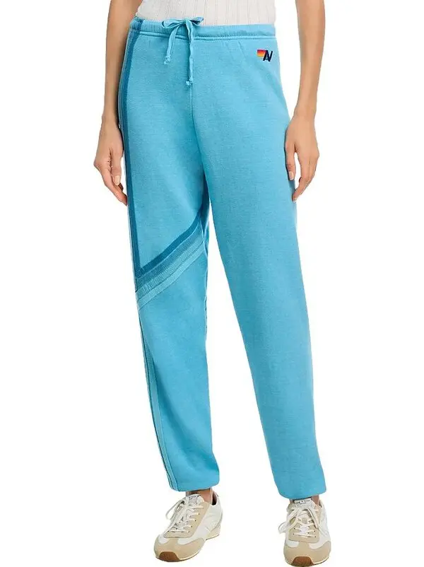 Aviator Nation Blaze 4 Sweatpants - Aquamarine/aqua