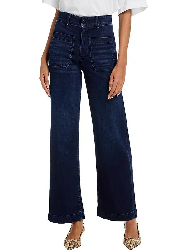 ASKK NY Sailor High-rise Wide-leg Jeans - Bruiser