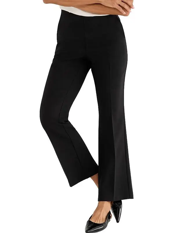 NIC+ZOE Stretch Boot Pants - Black Onyx
