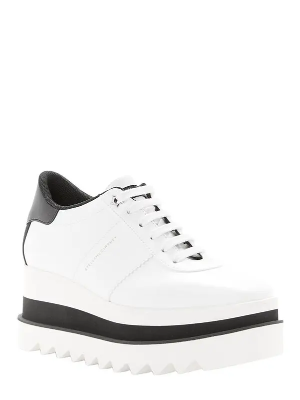 Stella McCartney Sneakelyse Alter Platform Sneakers - White