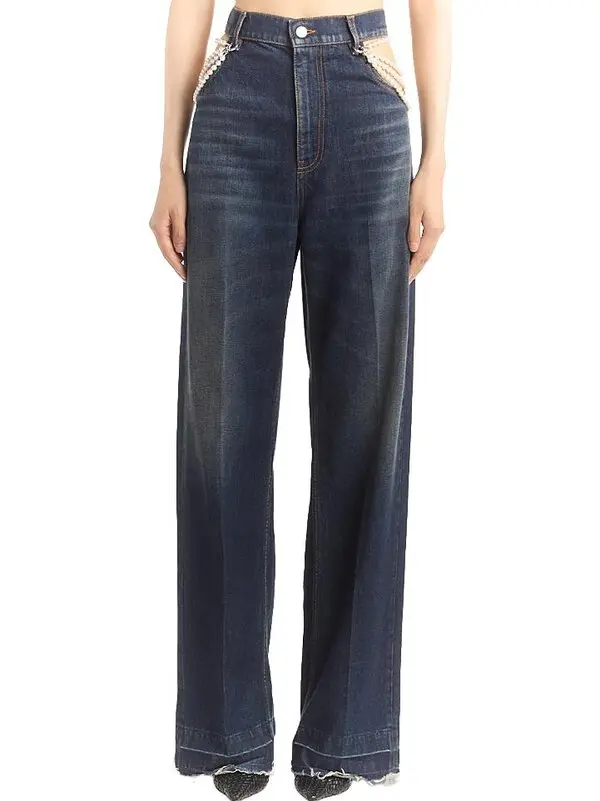 Stella McCartney Pearl Denim Jeans - Dark