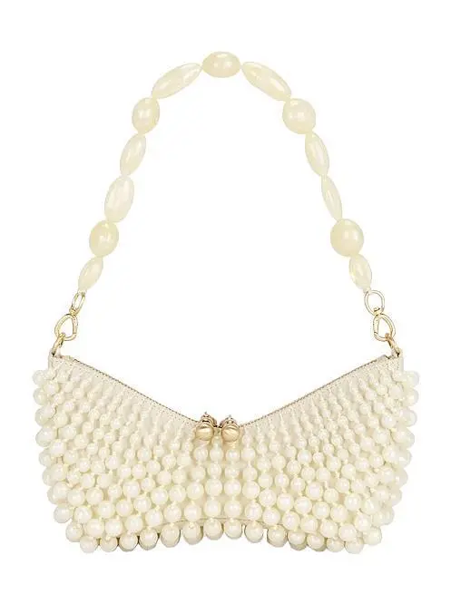 Cult Gaia Mercier Clutch - Ivory