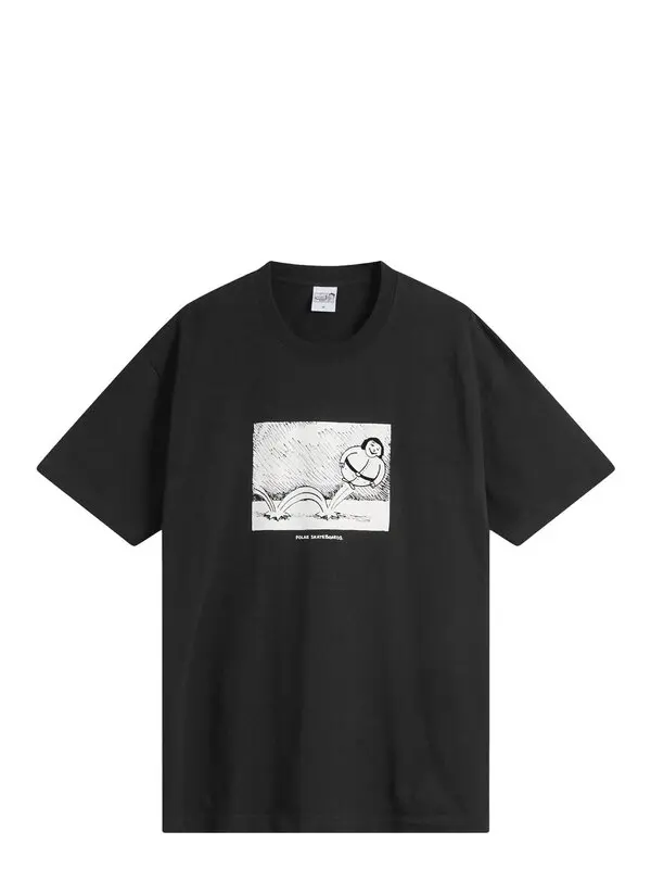POLAR SKATE CO. Bounce T-shirt - Black