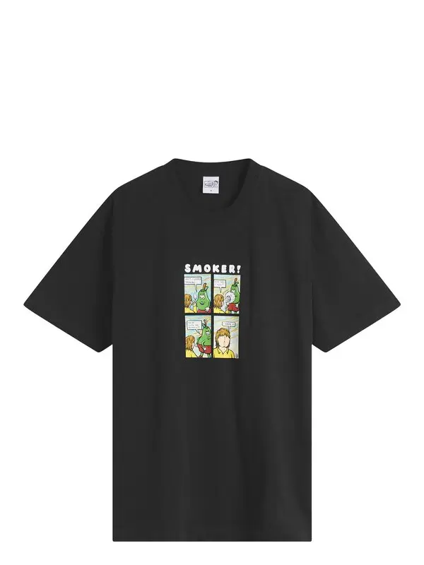 POLAR SKATE CO. Smoker! T-shirt - Black