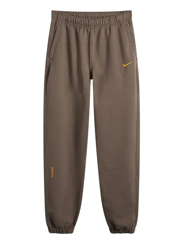 Nike X Nocta Cardinal Stock Fleece Pant - Olive Grey/(yellow Ochre)