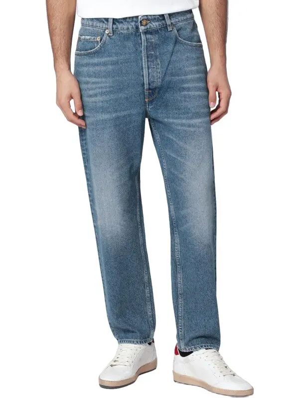 GOLDEN GOOSE Washed-effect Denim Jeans - Blue