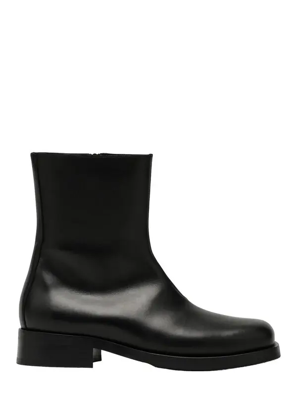 Our Legacy Leather Ankle Boots - Black