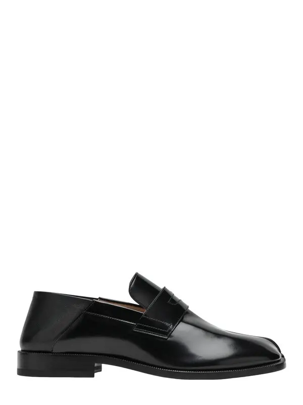 MAISON MARGIELA Leather Tabi Loafer - Black
