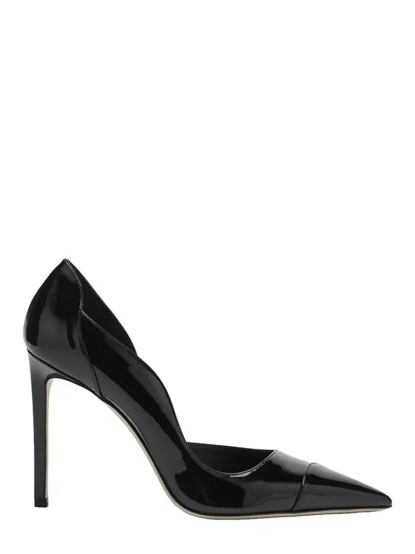 JIMMY CHOO Brigitte 100 Patent Leather Pumps - Black