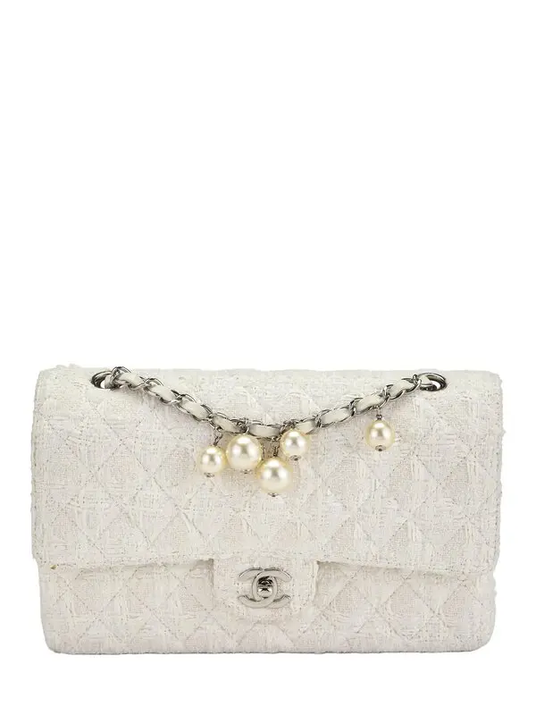 Chanel Classic Double Flap Bag - White