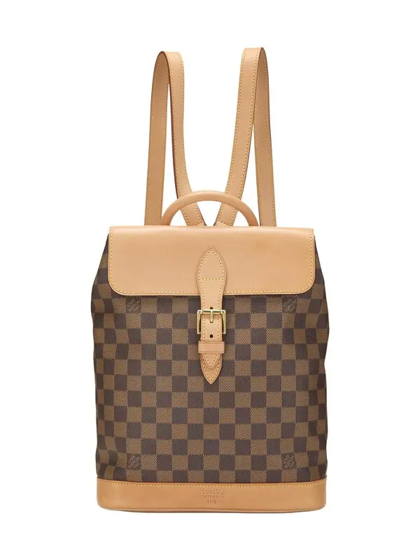 LOUIS VUITTON 100th Anniversary Damier Centenaire Arlequin Backpack - Brown