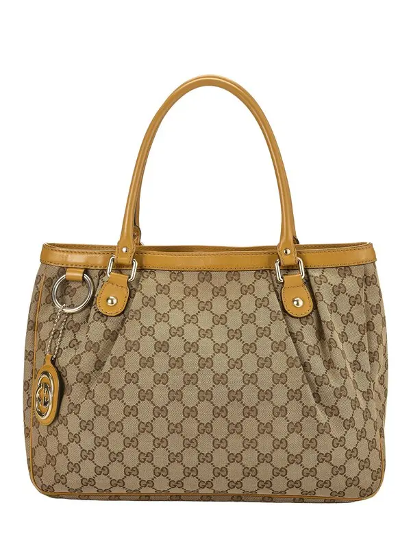 Gucci Original Gg Sukey Handbag - Yellow