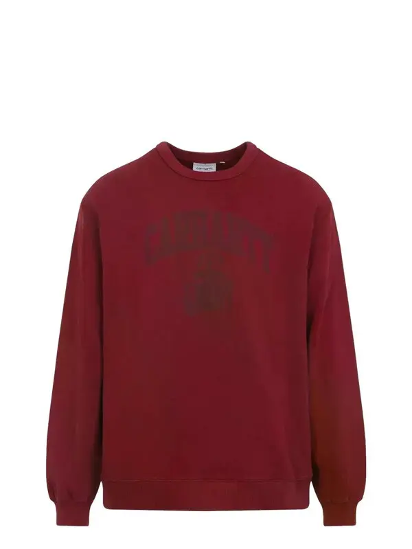 Carhartt Work In Progress Graphic-detail Sweatshirt - Red