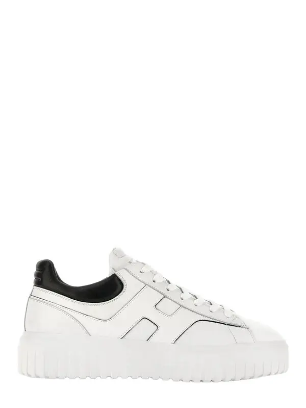 Hogan H-stripes Platform Sneakers - White