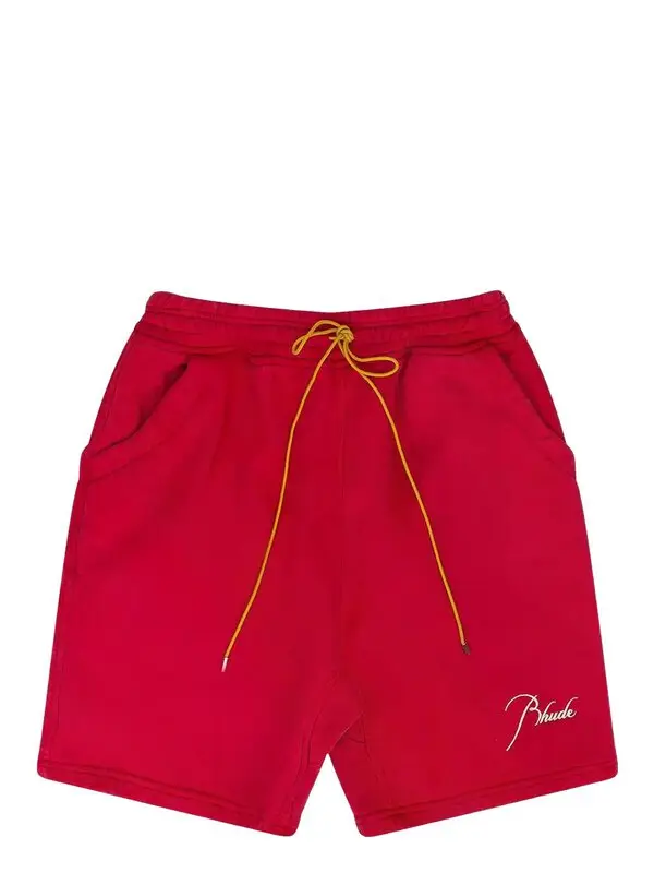 Rhude Drawstring-fastening Shorts - Red