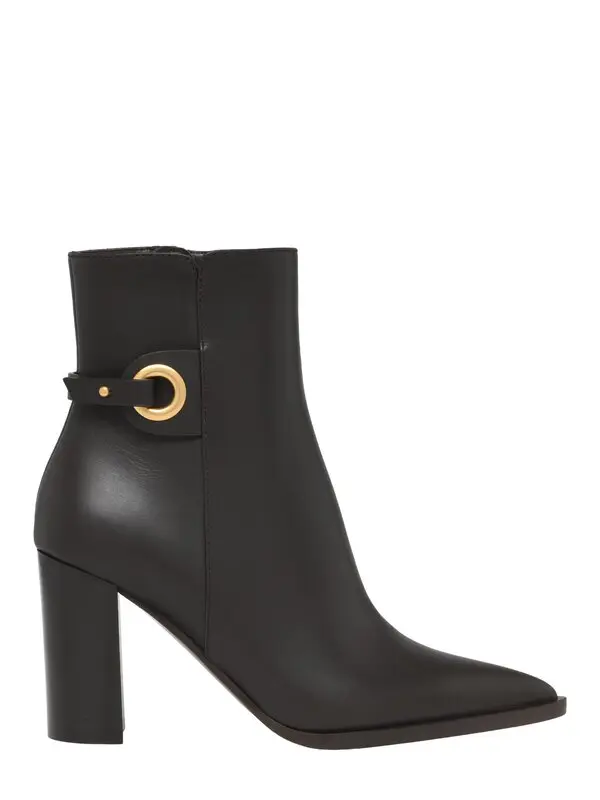 GIANVITO ROSSI Granada Booties - Brown - Calf